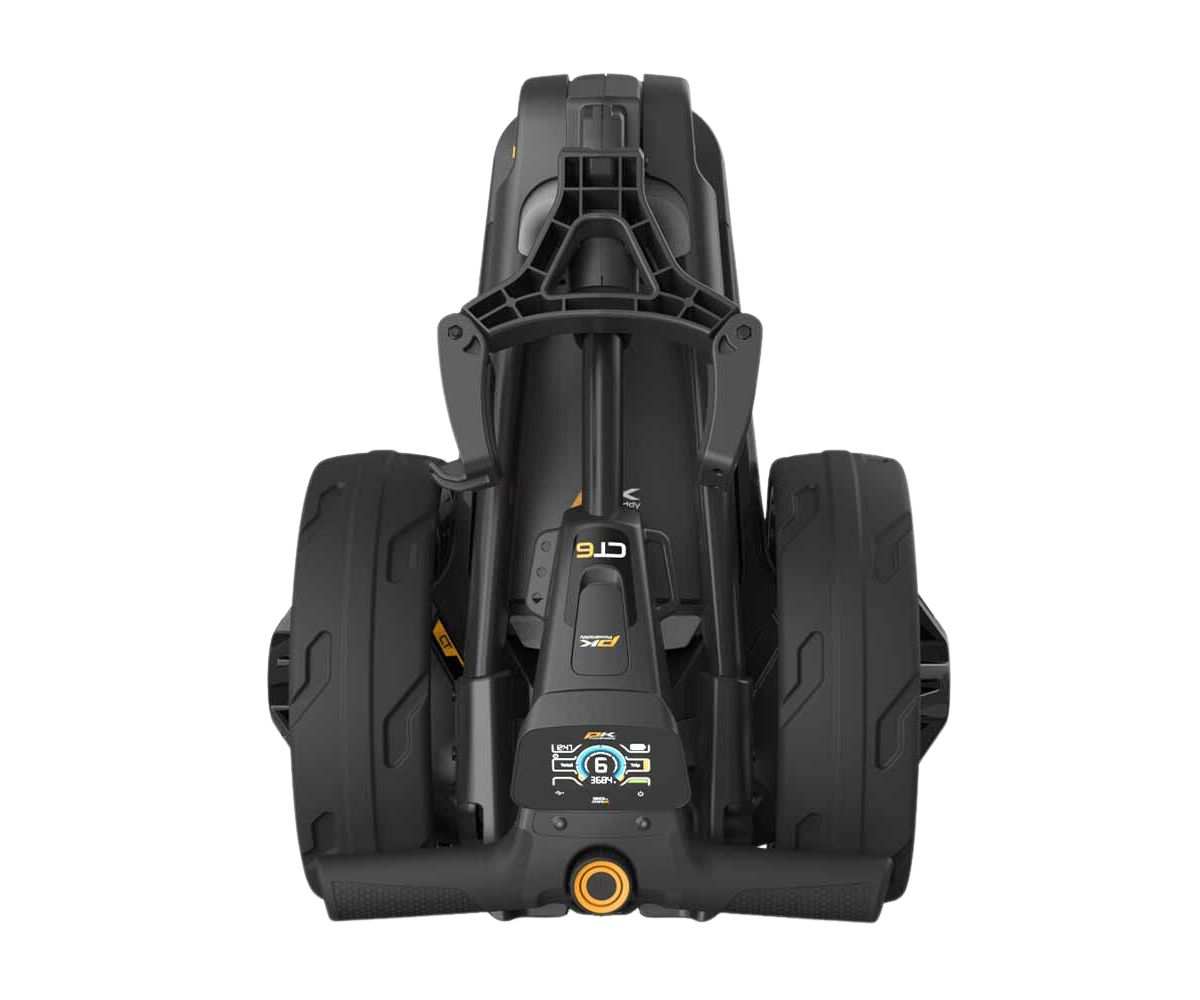 Chariot Électrique Compact Powakaddy Ct6 Ebs Black - Performance
