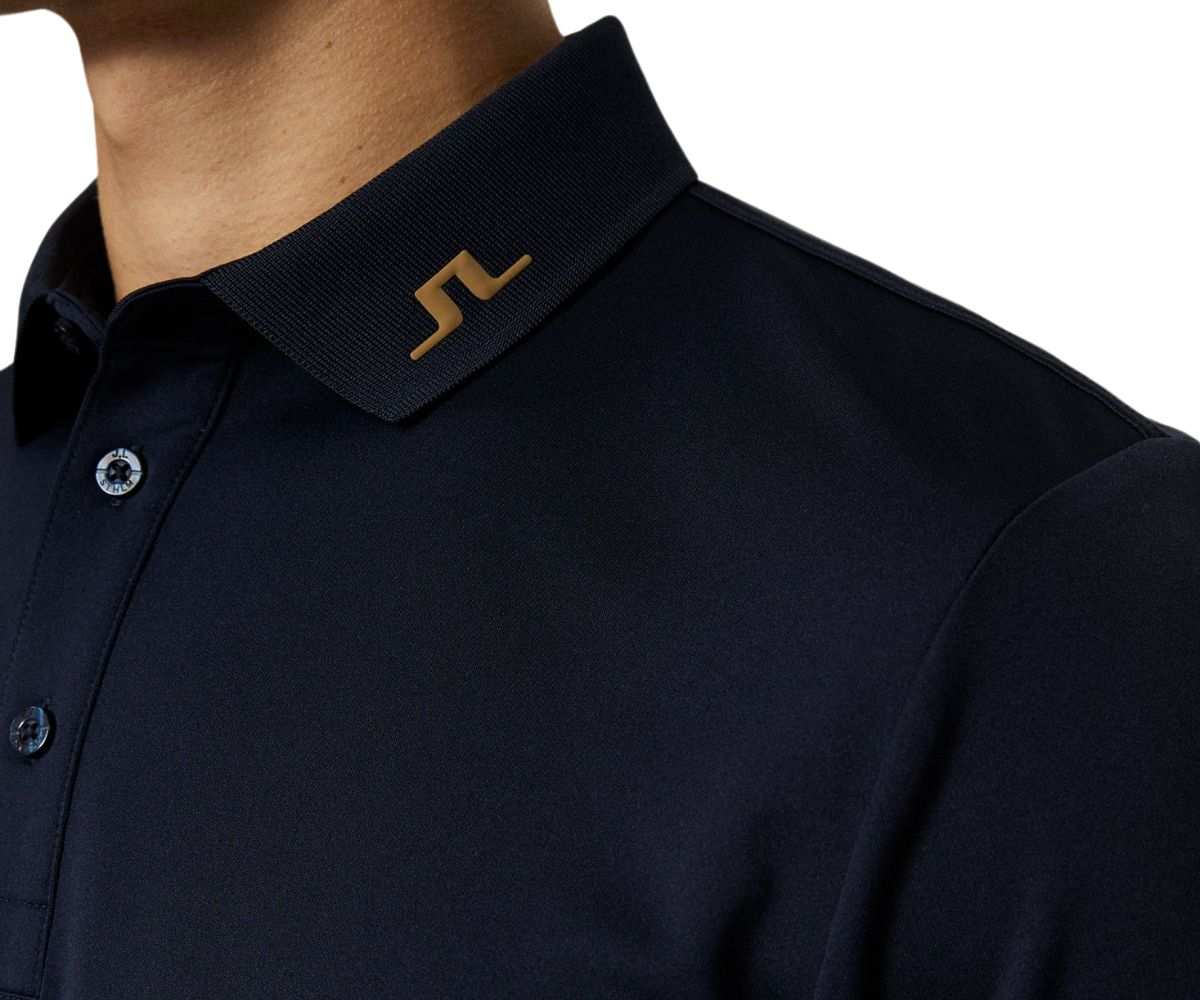 Polo J.Lindeberg KV Print - Léger, extensible et protection UPF 40+