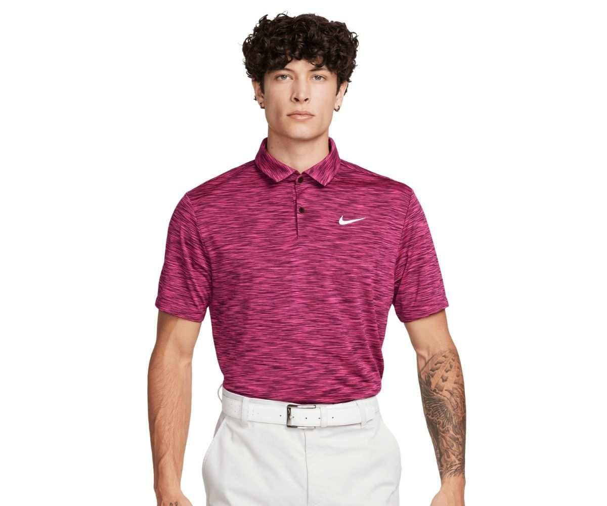 Polo Nike Dri-Fit Tour Space Dye : Confort et Élégance sur le Parcours